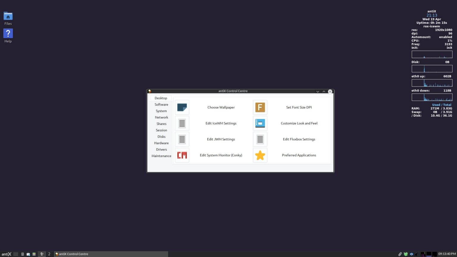 Antix Linux: Das leichtgewichtige und benutzerfreundliche systemd-freie ...