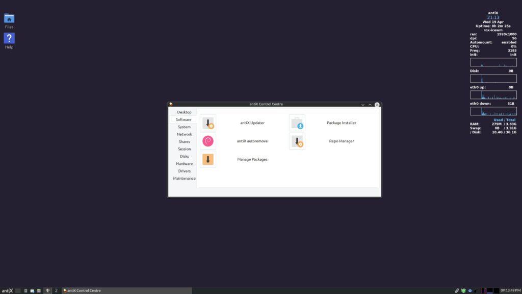 Antix Linux: Das leichtgewichtige und benutzerfreundliche systemd-freie ...