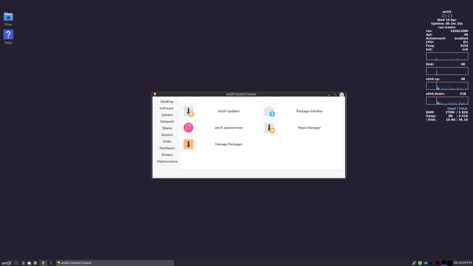 Antix Linux: Das leichtgewichtige und benutzerfreundliche systemd-freie ...