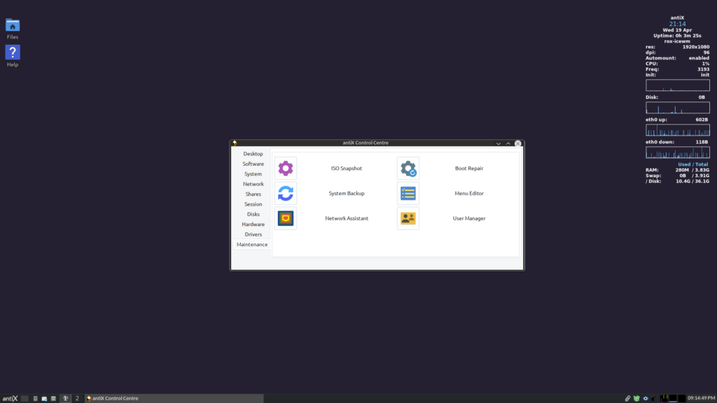 Antix Linux: Das leichtgewichtige und benutzerfreundliche systemd-freie ...